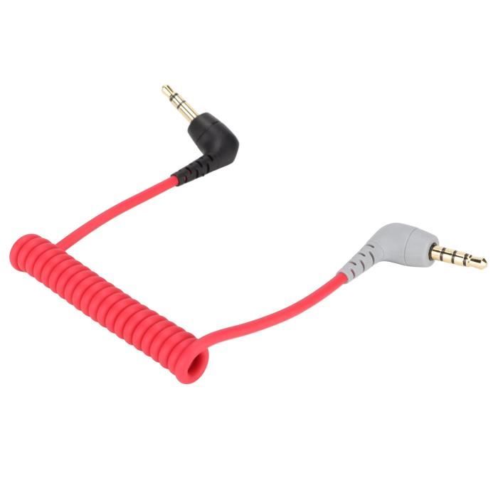 Fdit câble de microphone de 3 Câble de microphone TRRS 3,5 mm à 3,5 mm ... Fdit câble de microphone de 3 Câble de microphone TRRS 3,5 mm à 3,5 mm ...