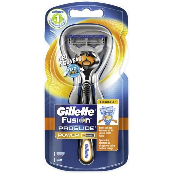 Rasoirs pour homme Gillette Fusion ProGlide Flexball Power - rasage sur ...