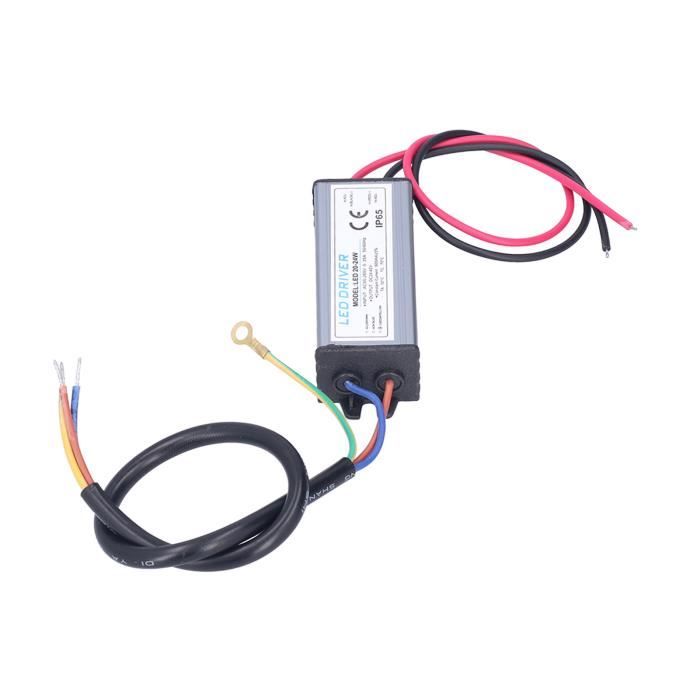 GOTOTOP Pilote de LED Driver LED IP65 étanche Thunder Protection ...