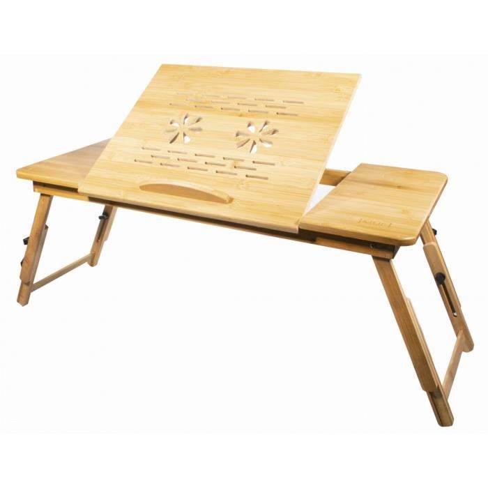 Table pour ordinateur portable - HUCOCO - Style contemporain - Plateau ...