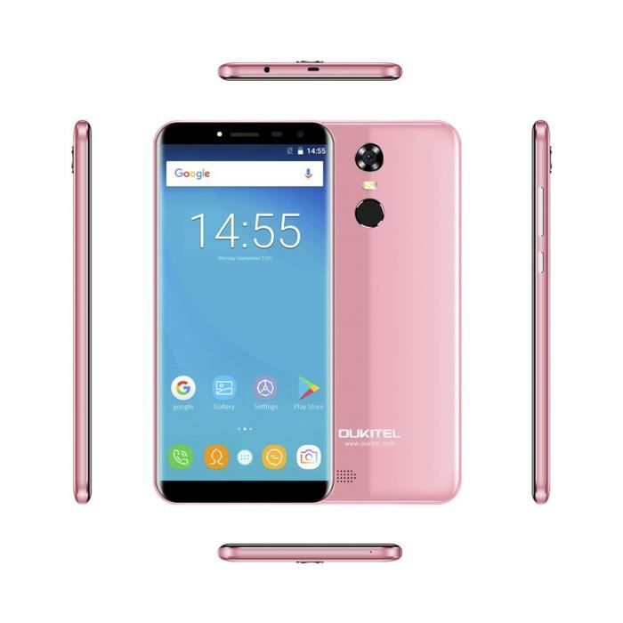 OUKITEL C8 4G Smartphone 5.5" 18:9 2+16G Android téléphone - EU plug ...
