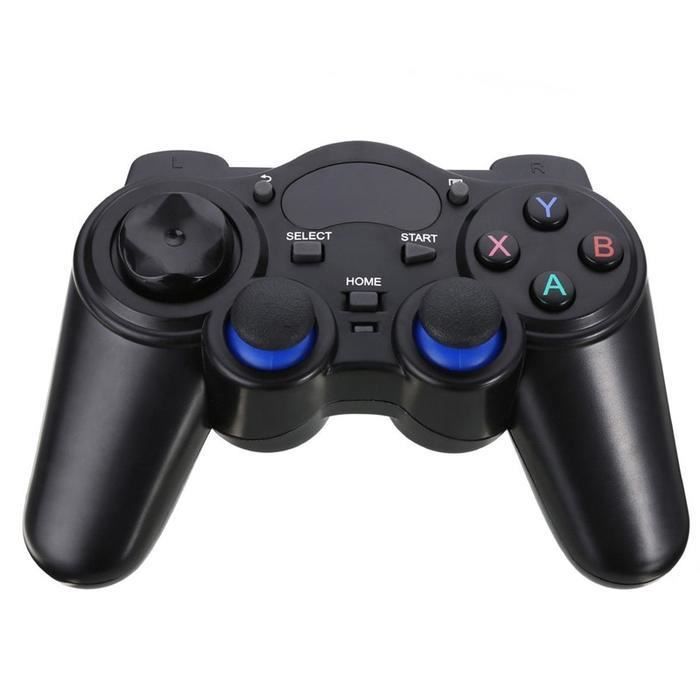 Le noir Gamepad sans fil Joystick Console de jeux 2.4G Adaptateur ...