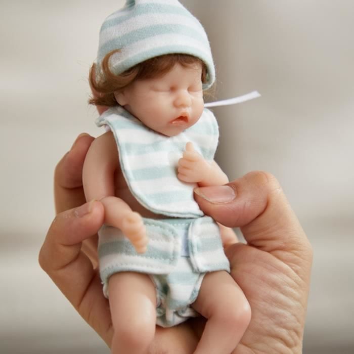Mini poupées Reborn SURENHAP - Réalistes et mignones - 6 pouces en ...