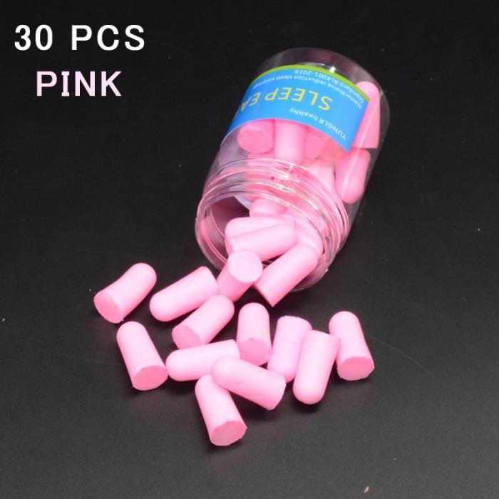 BOULES QUIES,30 pink--30-60 bouchon oreille plug bouchon oreille anti ...