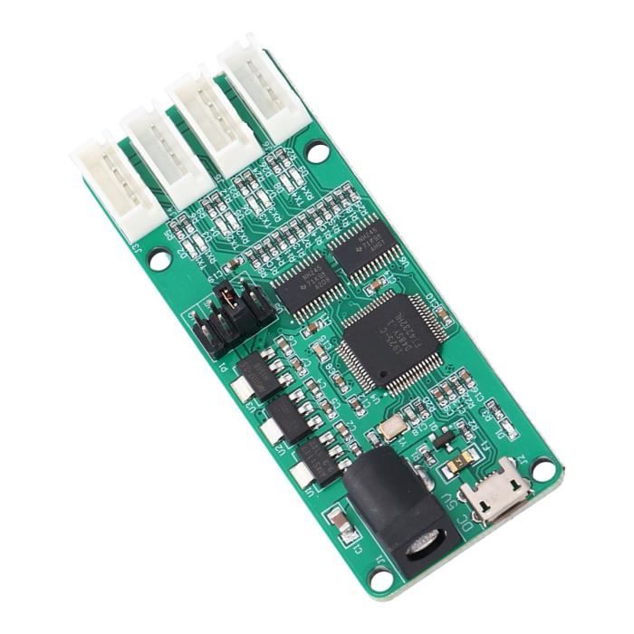 Zerone Module Adaptateur Module De Port Série Uart Usb à 4 Voies Ttl