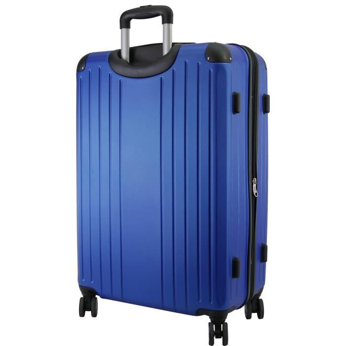 Valise Rigide VIDA VR610B - Bleu Jean - L - Large - 124L - 78x51x31cm ...