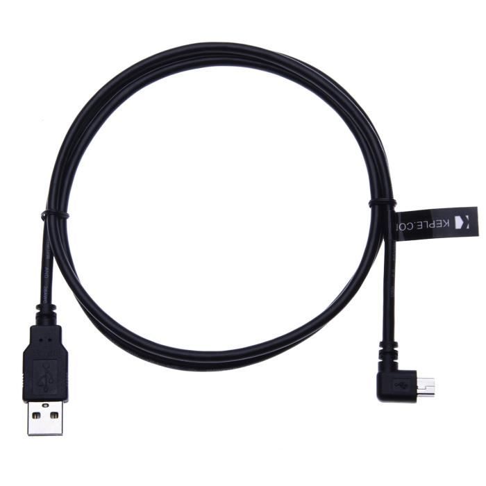 Angle Droit Mini Usb Câble Usb A Vers Mini Usb Chargeur Cordon ...