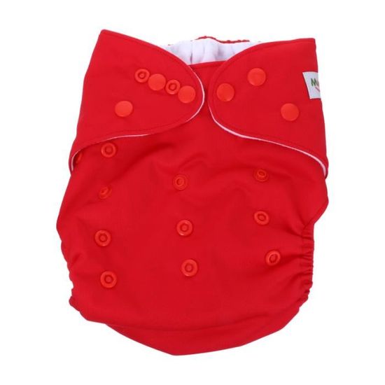 Couches de bébé réutilisables de couche-culotte de tissu respirable de ...