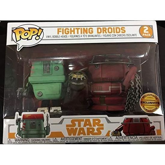FunKo Pop! Star Wars Fighting Droids 2 Pack - Cdiscount Jeux vidéo