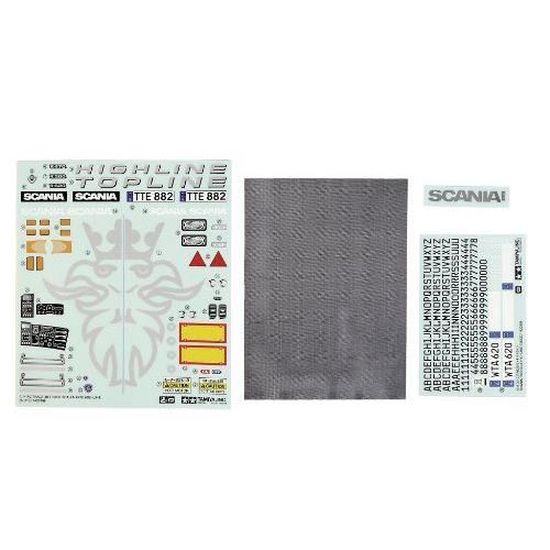 Tamiya 309495581 stickers scania r620 highline 4 x 6 sachets ...
