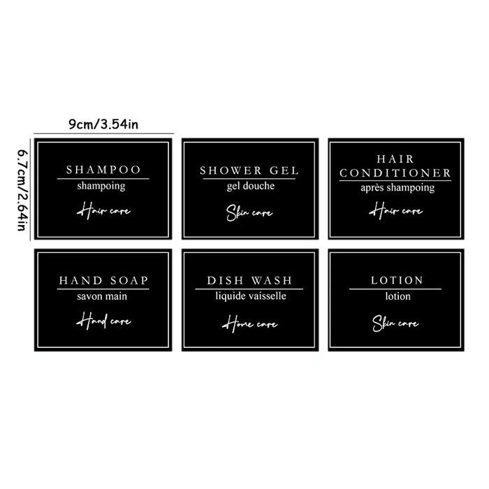 Bouteille shampoing vide Shampooing distributeur de savon bouteille ...