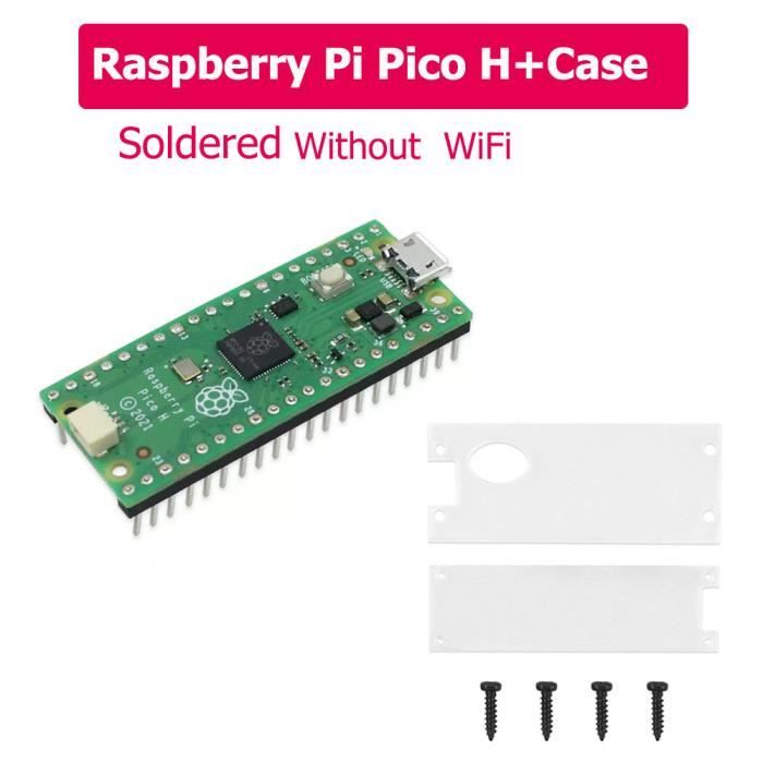 Paquet 5 - Raspberry Pi Pico W ou Pico H avec étui en acrylique - Cdiscount Informatique