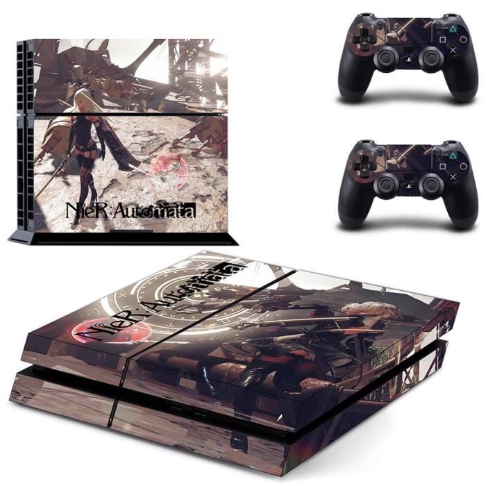 GYTM0734 - NieR – autocollants Automata pour Console PlayStation 4 et ...