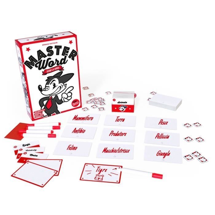 ASMODEE MASTER WORD CARTE DE JEUX (8149B) - Cdiscount Jeux - Jouets