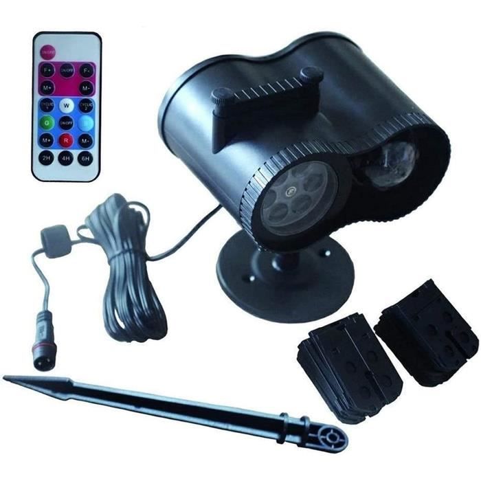 20 modèles RGB LED Disco Light RGB Projection Lampe Éclairage de scène ...