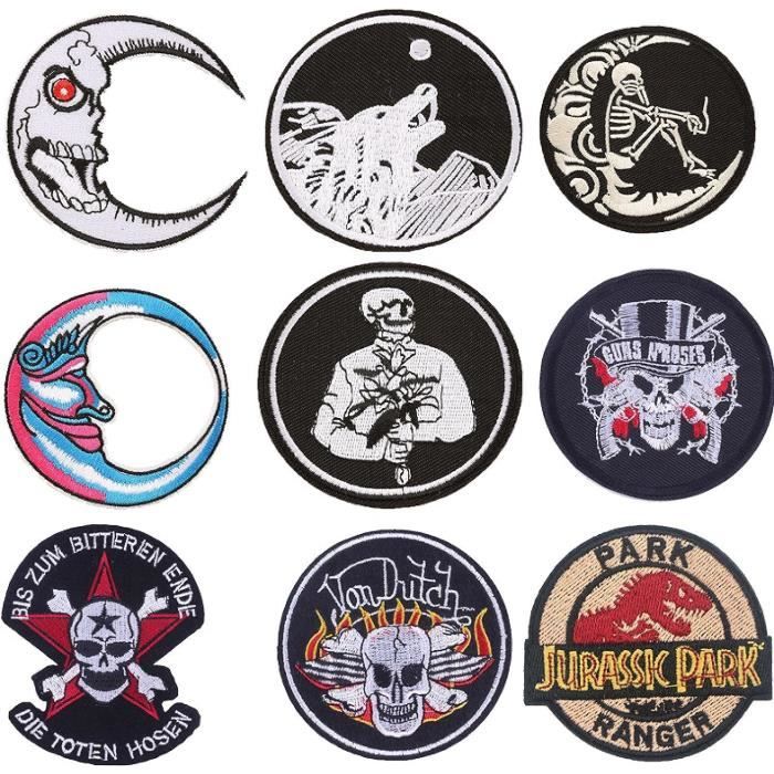 Patch Thermocollant Patch Brodé Diy Pudding Pour Chapeaux, Hauts, T ...