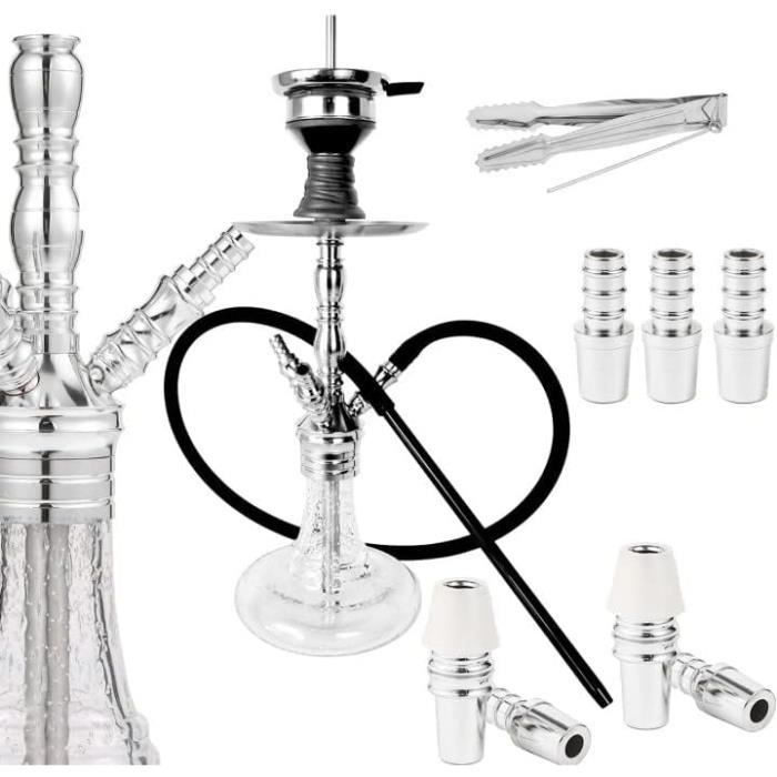 Hookah 53CM Chicha kit Complet avec Shisha 150cm Narguilé Tuyau ...