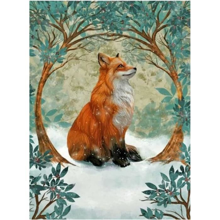 30X40Cm 5D Diamond Painting Strass Complet Rond Animaux Anime ...