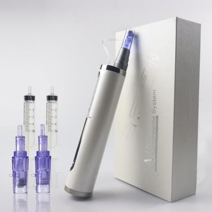 3ème stylo blanc - stylo à Injection Hydra, Nano eau, mésothérapie ...