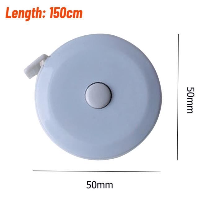 Ruban à mesurer rétractable pour tailleur 2m79 quot mesure de la taille ...