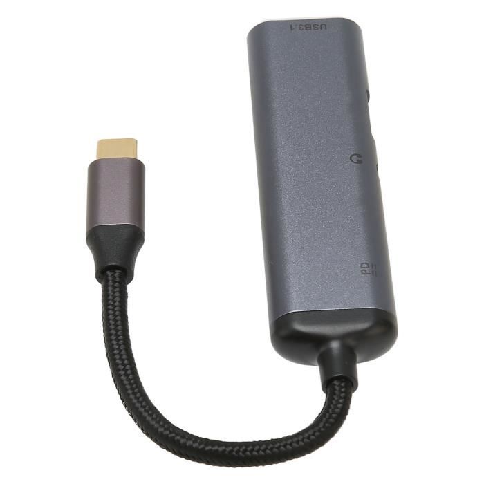 MSA Station d'accueil de type C Hub de type C vers USB3.1 USB2.0 Type ...