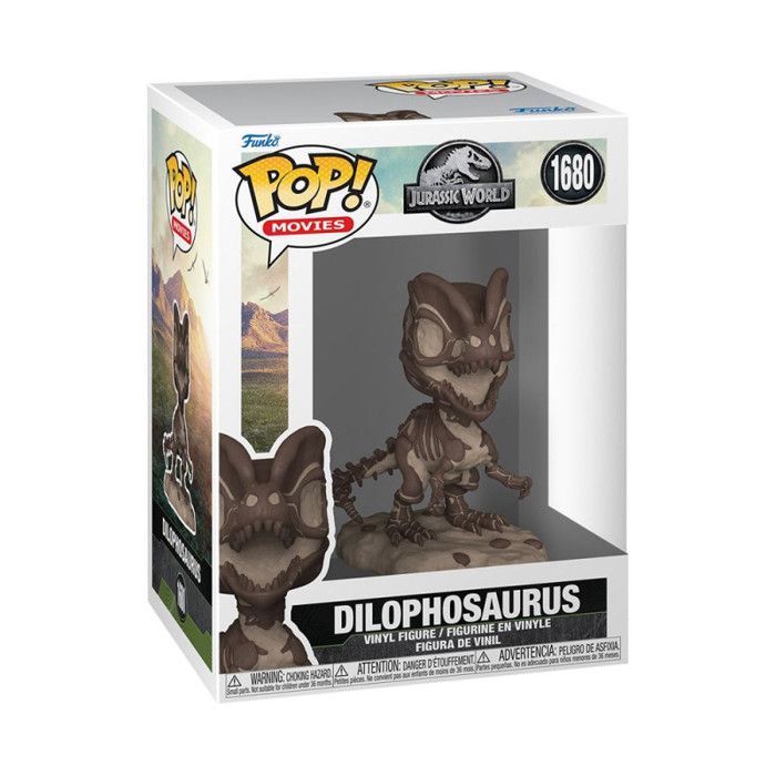 Figurine Funko Pop Movies Jurassic Park Fossil Dilophosaurus ...