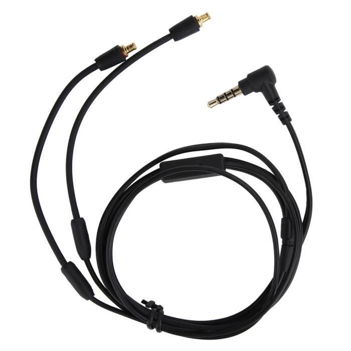 BAS Câble d'écouteur Cordon audio adapté pour Audio‑Technica ATH‑LS50 ...
