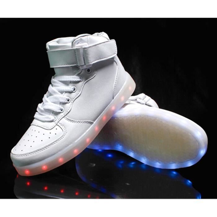 8 chaiging de LED de couleurs Fashion hommes chaussures 2015 automne ...