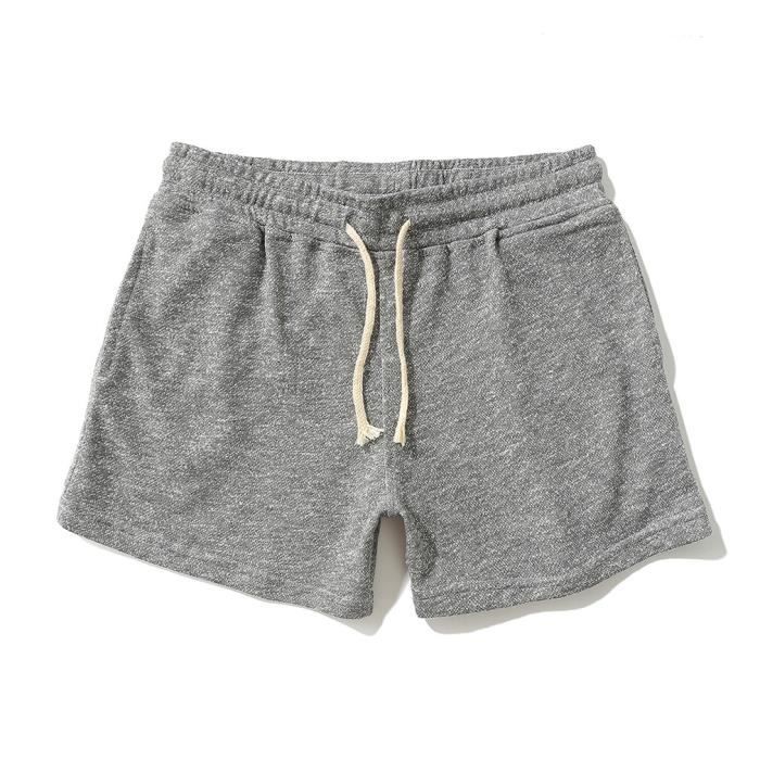 Short,short de course confortable pour homme, couture plate, vêtement ...