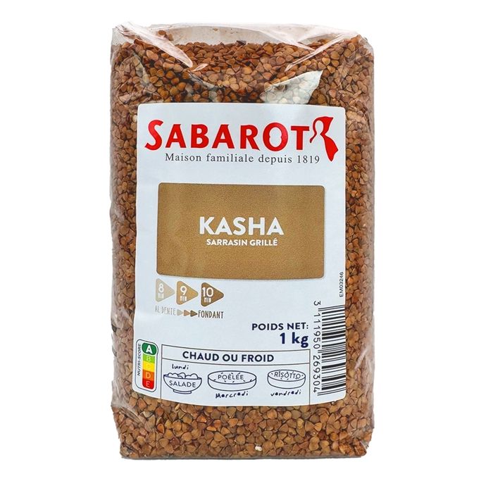 Sarrasin Grille Kasha sachet de 1kg Sabarot - Cdiscount Au quotidien
