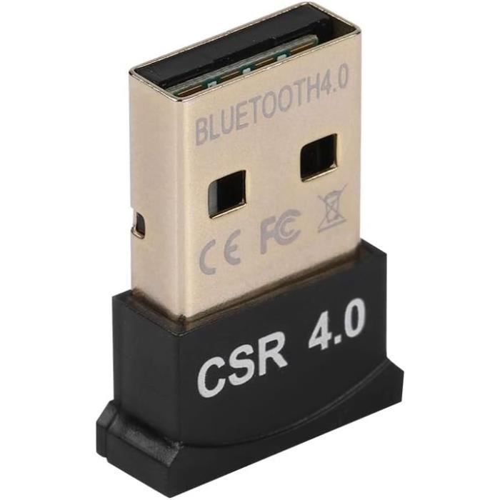 Csr4.0 Btd-401 Usb Bluetooth 3.0 Adaptateur, Mini Dongle Bluetooth Récepteur Avec 3Mbps Portée ...