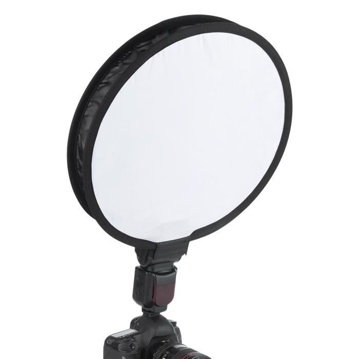Tbest Round-Shape Softbox Diffuser, Flash Diffuser, for Photography ...