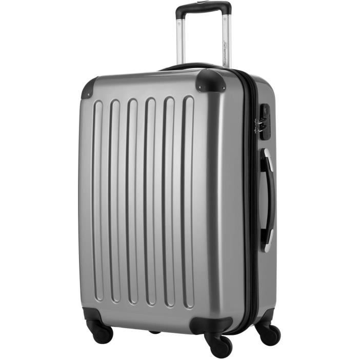 Alex - Valise rigide moyenne, valise trolley à 4 roues ...