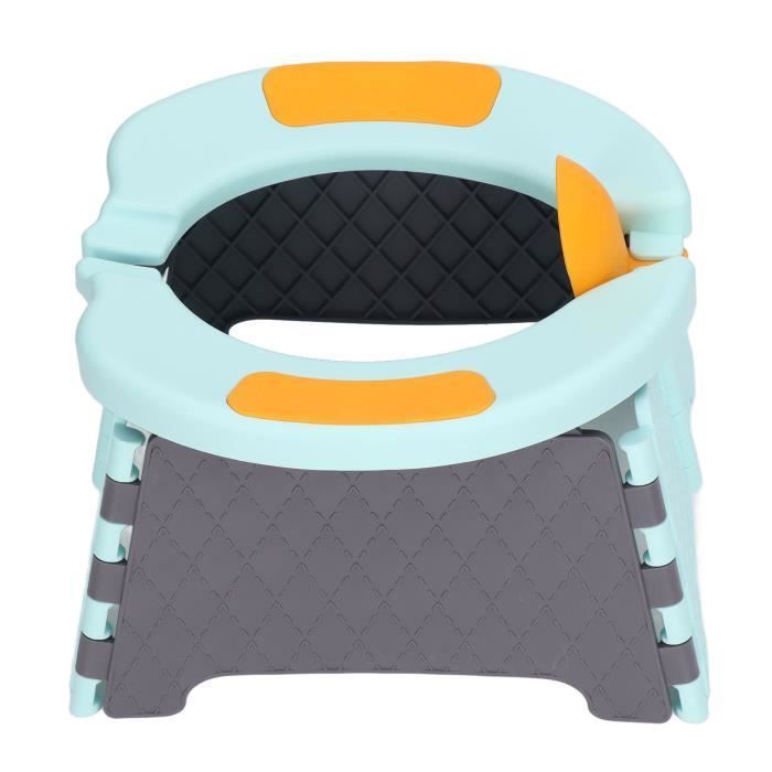 Vvikizy Toilette Enfant Pliable avec Sac de Nettoyage - Voyage Bébé Pot ...