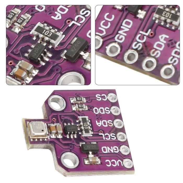 Yosoo Module De Test De Capteur De Pression Basse Pression Température Humidité Bme680