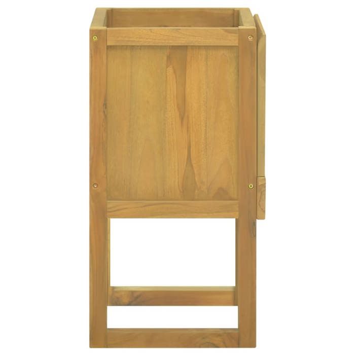 (8723)Moderne Cabinet de salle de bain 41x40x75 cm bois de teck solide ...