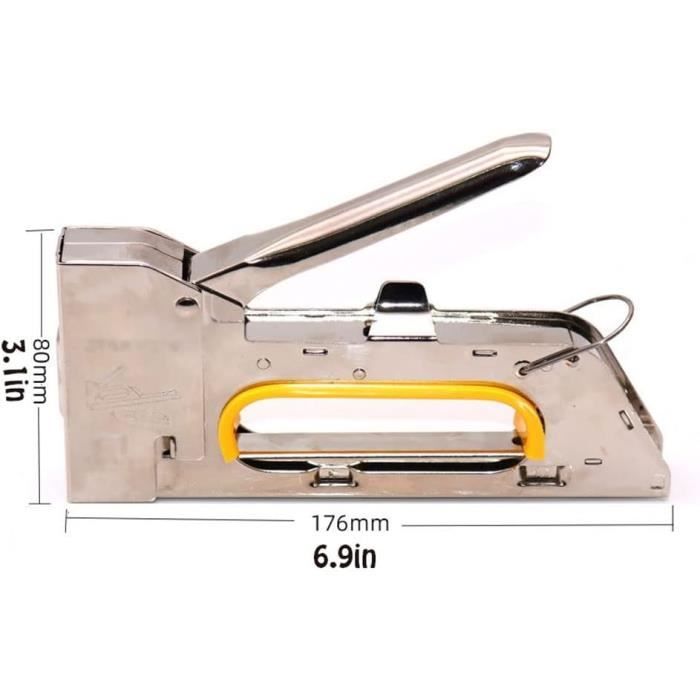 Agrafeuse - Dutting - A629 - Manuelle - 2400 agrafes - Heavy Duty - Cdiscount Bricolage