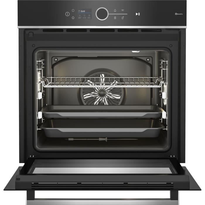 Four encastrable multifonction - Pyrolyse - BEKO - BBIM13500XPSW - Inox ...