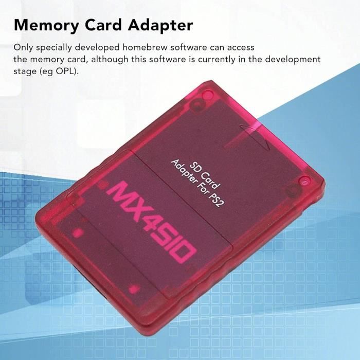 Adaptateur De Lecteur De Carte Ps2 Mx4Sio Sio2Sd, Adaptateur De Carte ...