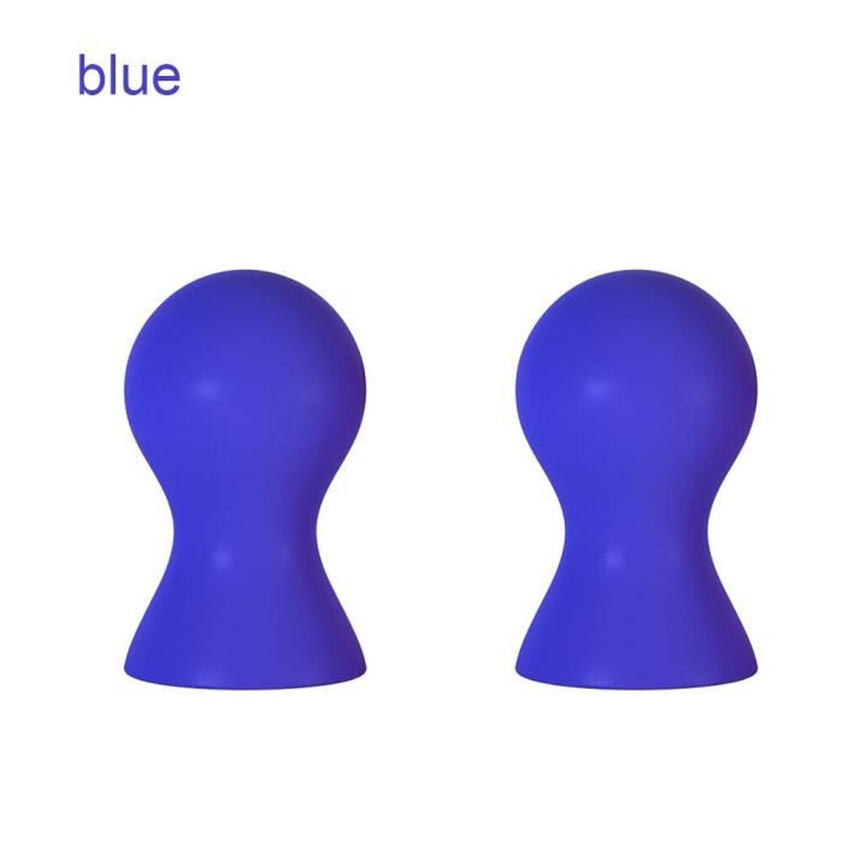 (blue)Pompe à tétons, ventouse, masseur de sein, stimulateur de Clitoris, point G, jouets ...