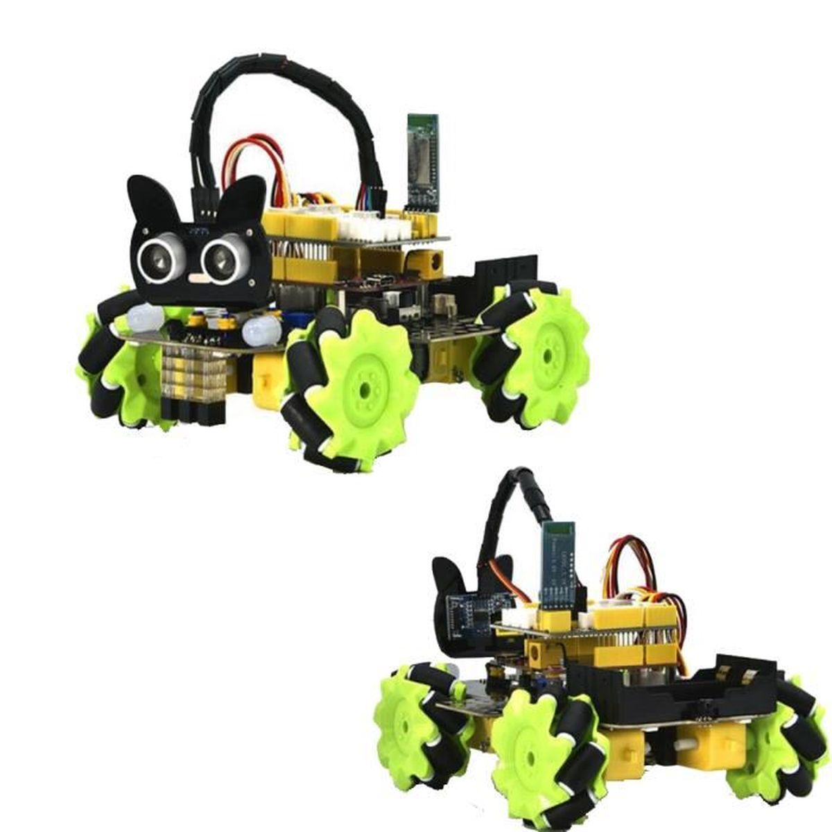 4WD Mecanum Kit de Voiture Robot pour Arduino, Programmation Arduino ...