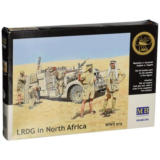 Masterbox 3598 Lrdg In North Africa (long Range Desert Group) 1:35 ...