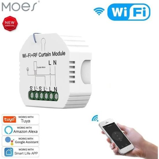 Interrupteur Module Volet Roulant Connecté, Commutateur Rideau Stores ...