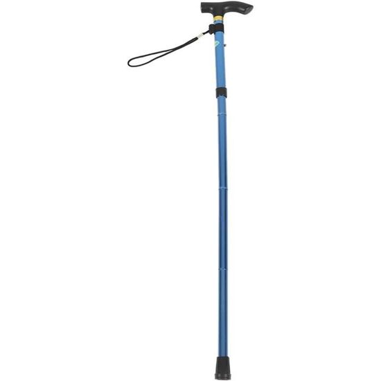 Bâton de Randonnée, Poignée Ergonomique à 4 Sections Bâton de Marche ...