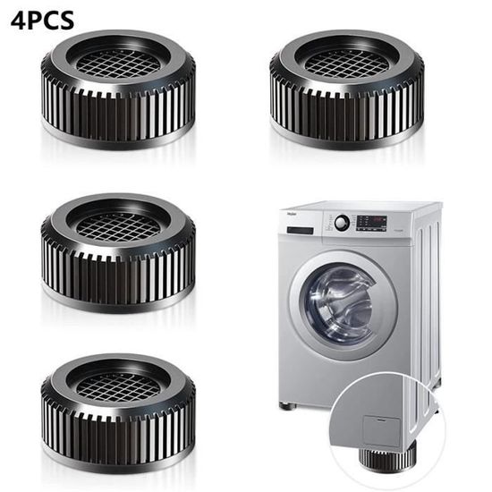 Patins Anti Vibration, 4 Pièces Patin Anti Vibration Lave Linge Tapis ...