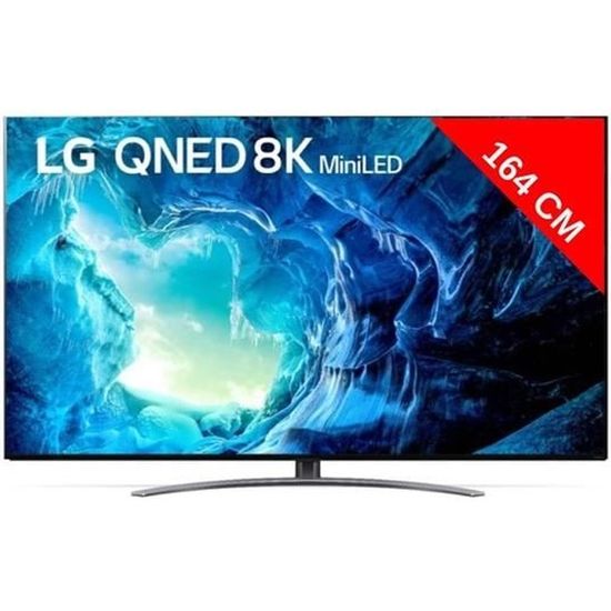 TV QNED Mini LED 8K - LG - 65QNED966QA - 164 cm - Smart TV - Dolby ...