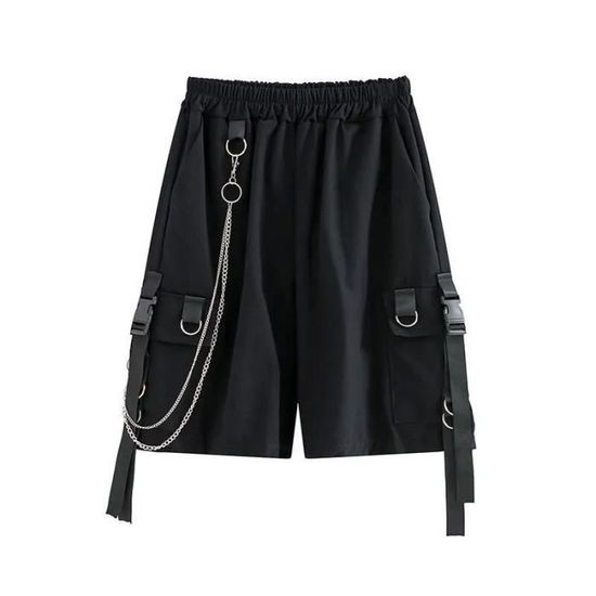 Vêtements - lingerie,Emo Cargo-Short de plage pour femmes,avec JOBlack ...