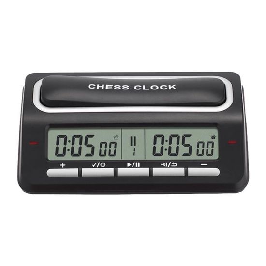 Chess Digital Timer Count Up Down Competition Hour Meter,Black ...