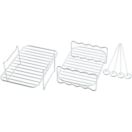 Air Fryer Rack Compatible Pour Ninja Air Fryer, Accessoires De Friteuse D'Air En Acier ...