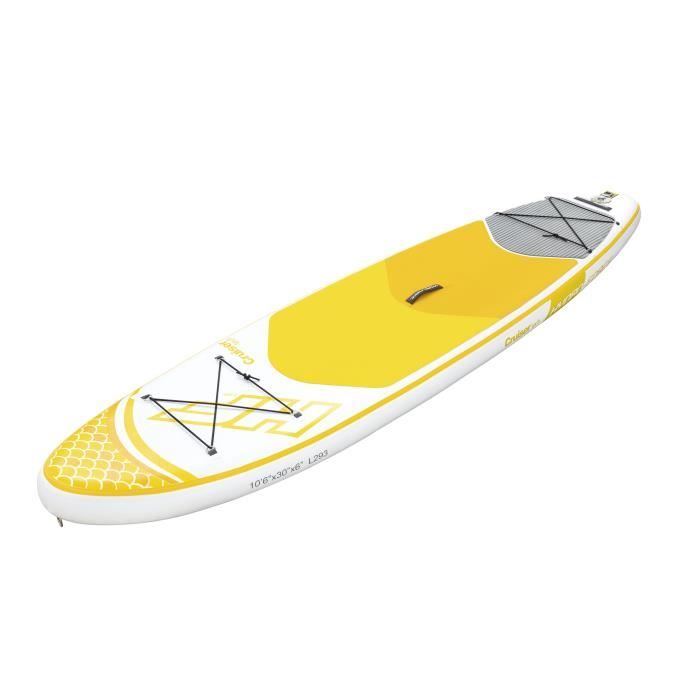 BESTWAY Paddle Gonflable Cruiser Tech SUP avec accessoires - Cdiscount ...